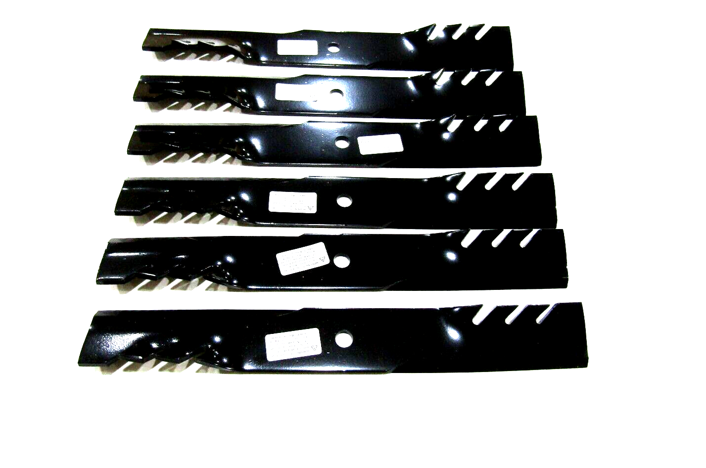 6 OEM BAD BOY blades 54" decks Bad Boy 038-0003-00 MZ, MAGNUM,ZT ELITE ...